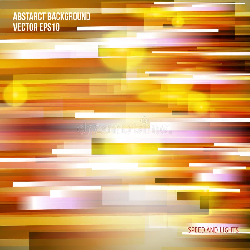 Orange Speed Linear Background Stock Vector - Illustration of cover ...