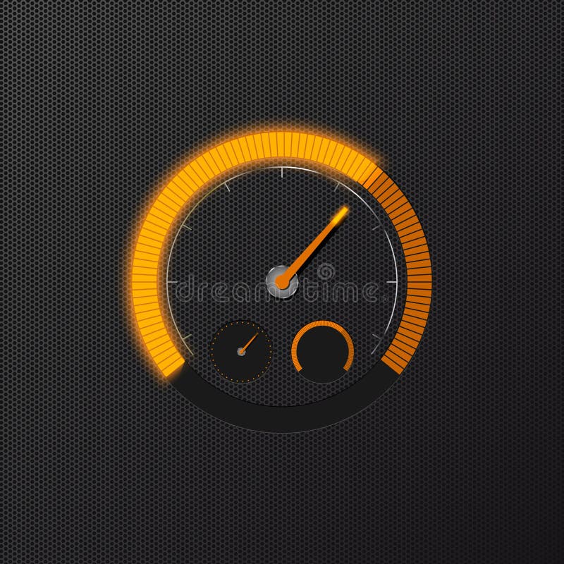 Speedometer Dial Vector Icon Stock Vector - Illustration of green ...