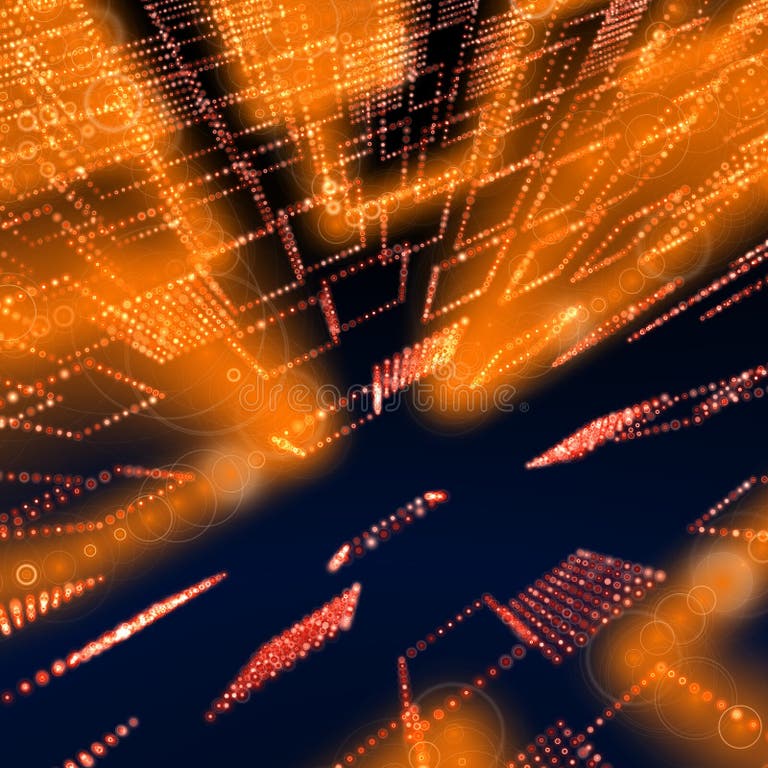 Orange Matrix Background Stock Illustrations – 6,405 Orange Matrix ...