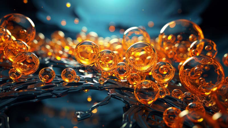 Orange Spheres: Nanotechnology Meets Octane Rendering, Generative Ai ...