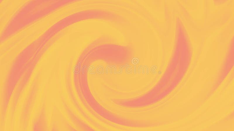 Orange Spin in Center Gradient Wavy Background Stock Illustration ...