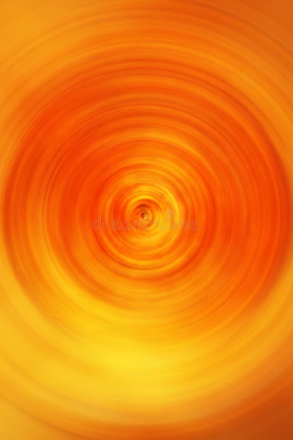 Orange spinning circle stock illustration. Illustration of contrast ...