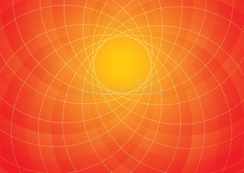 Orange spiral background stock vector. Illustration of style - 14218742