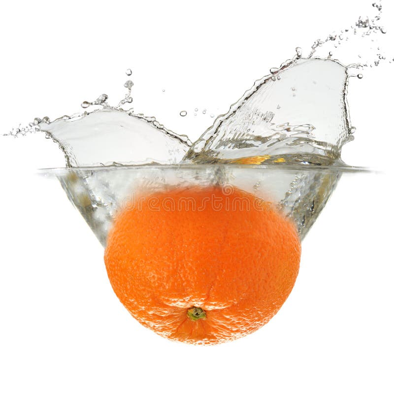 Orange Splash stock photo. Image of macro, food, health - 15019276