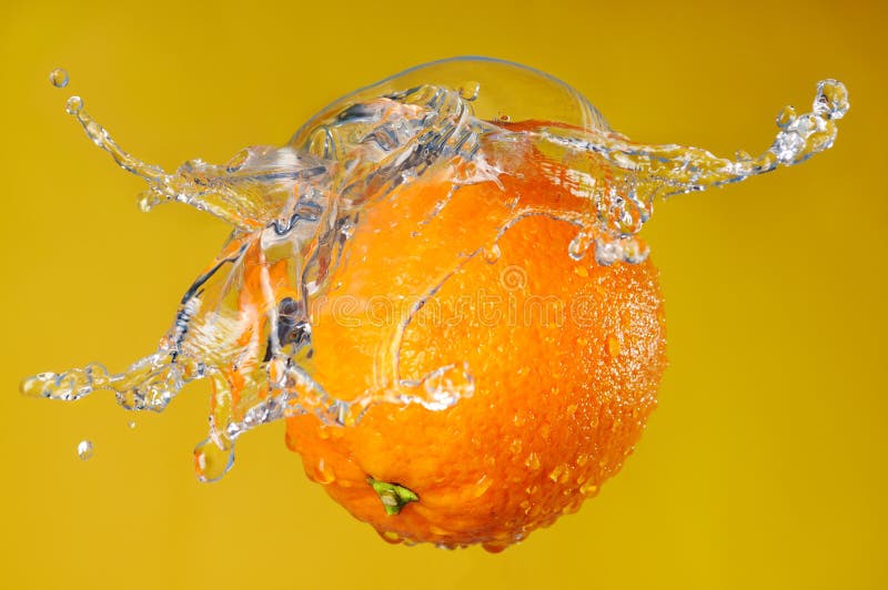 Orange splash stock image. Image of food, freshness, juicy - 24844871