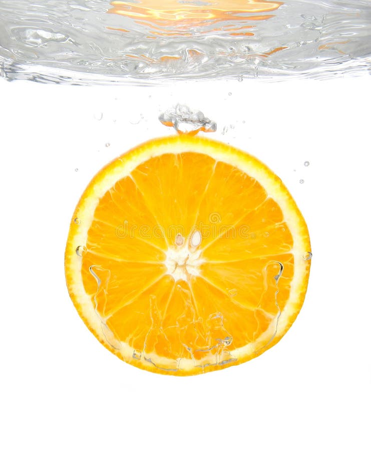 Orange Splash Picture. Image: 9276676