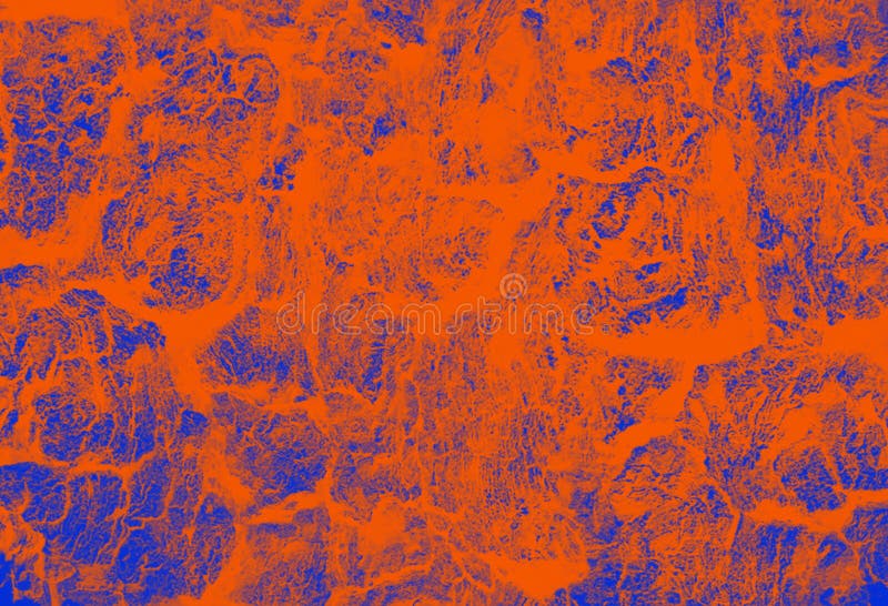 Orange Splash on Blue Background Stock Image - Image of brush, creative ...