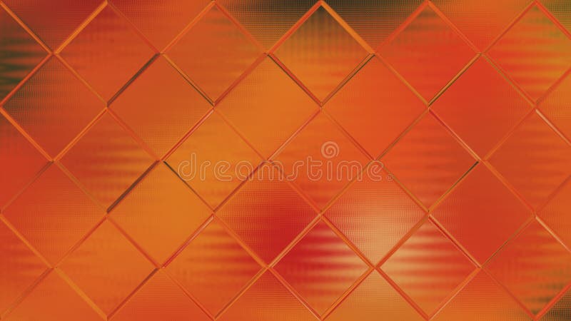 Orange Square Background stock illustration. Illustration of shapes ...