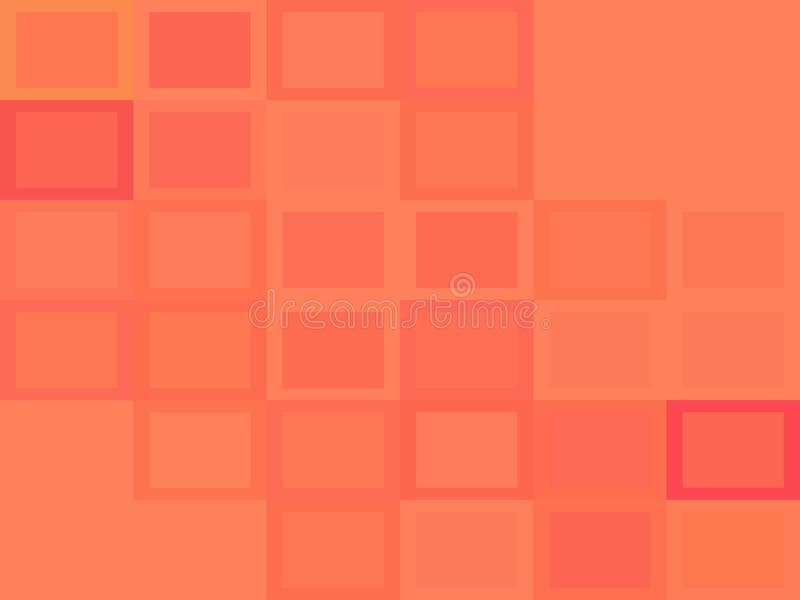Orange square backgrounds stock illustration. Illustration of pattern ...
