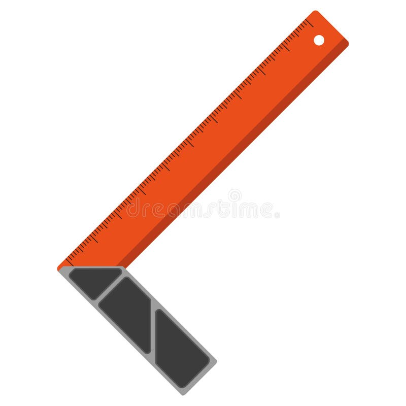 Orange Square Ruler Vector Stock Illustrations – 406 Orange Square ...