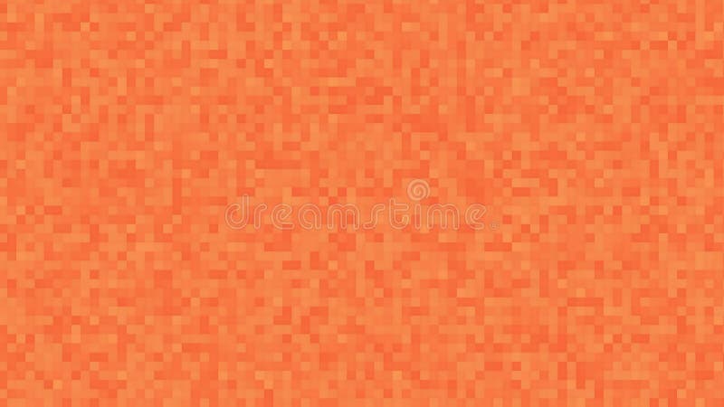 Orange Squares Arranged in a Random Pattern Stock Illustration ...