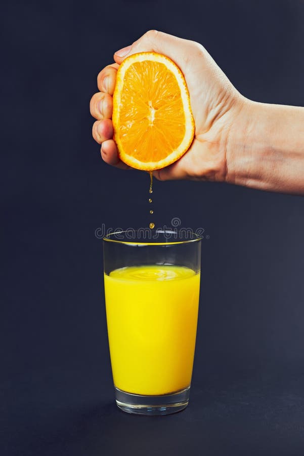 Orange squeezed juice stock photo. Image of fruit, food - 39087922