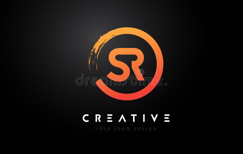 Sr Logo Letter Design Stock Illustrations – 1,665 Sr Logo Letter Design ...
