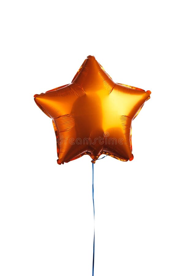 Orange Star Flower Bethlehem Flower Isolated on White Background Stock ...