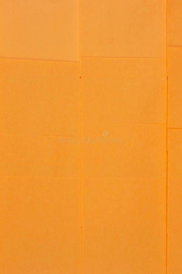 Orange Sticky Notes Background Stock Photo - Image of background, note ...
