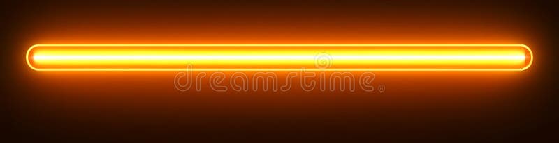 Orange Stock Lighting, Linear Stock Lighting, Neon Lights with a See ...