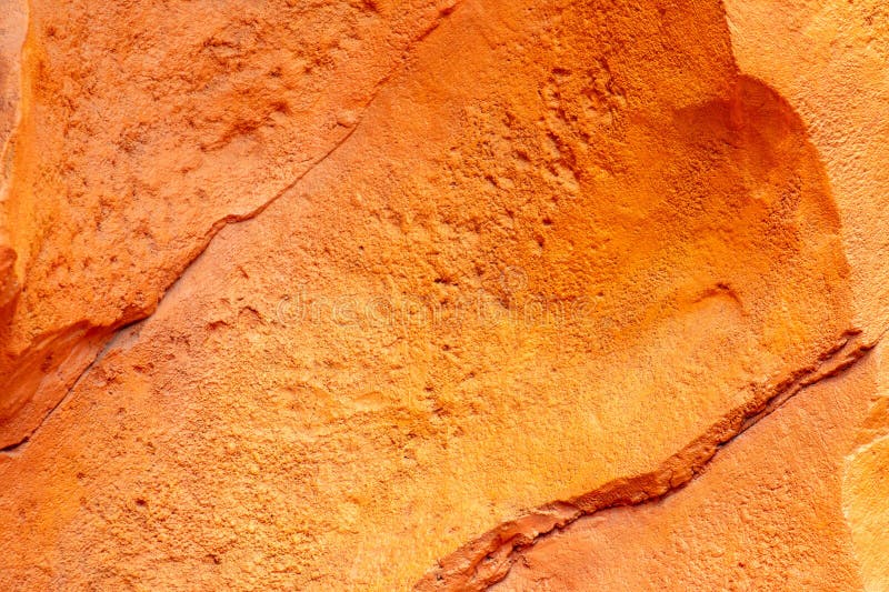 Orange Stone As an Abstract Background. Texture Stock Photo - Image of ...