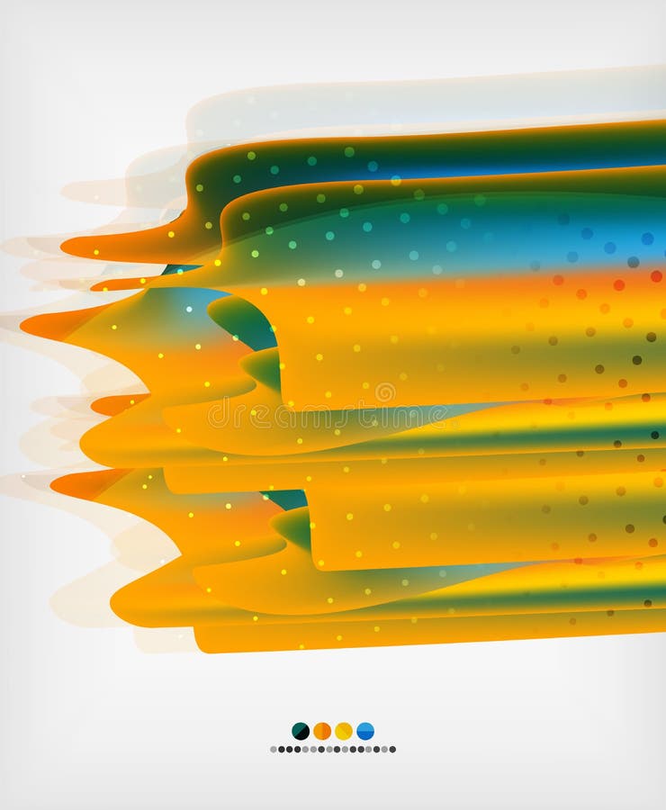 Orange Straight Lines Geometric Background Stock Vector - Illustration ...