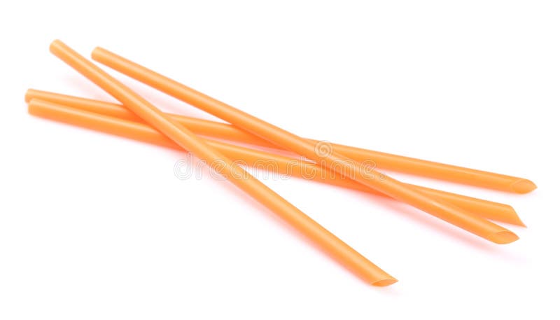 Orange Straw Texture. Shot through the Cut-out Silhouette of the Word ...