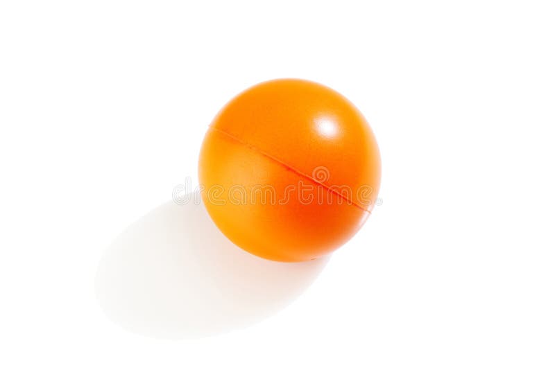 Orange stress ball stock image. Image of tense, anxiety - 23871501