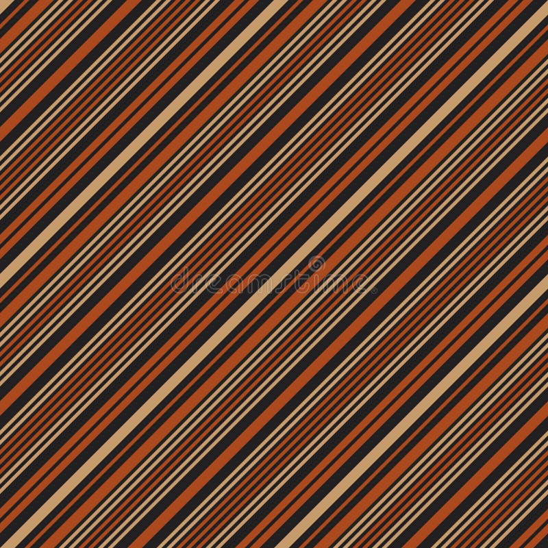 Orange Stripe Seamless Pattern Background in Diagonal Style Stock ...