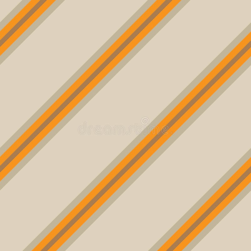 Orange Stripe Seamless Pattern Background in Diagonal Style Stock ...
