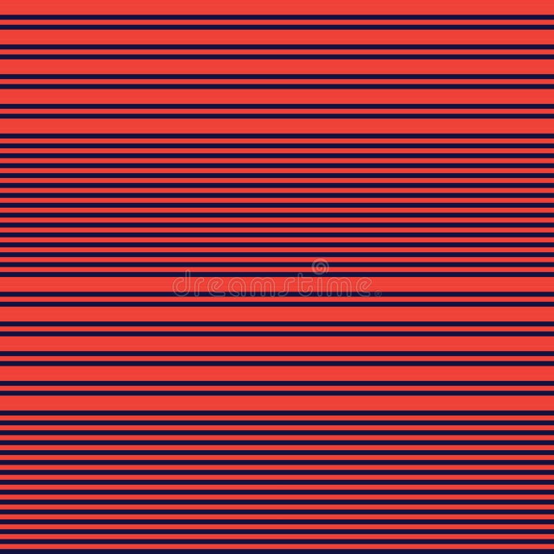 Orange Stripe Seamless Pattern Background in Horizontal Style Stock ...