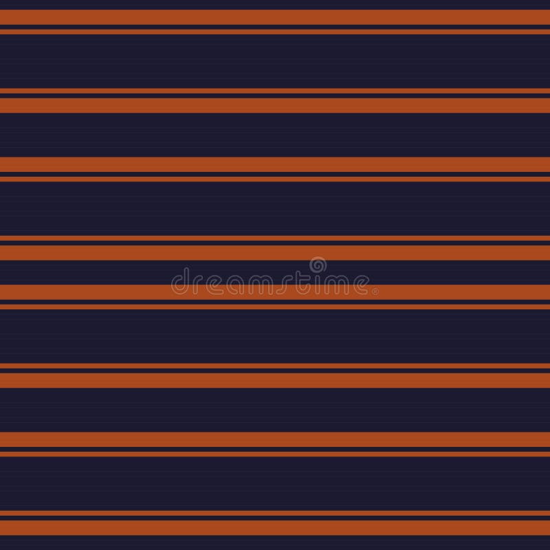 Orange Stripe Seamless Pattern Background in Horizontal Style Stock ...