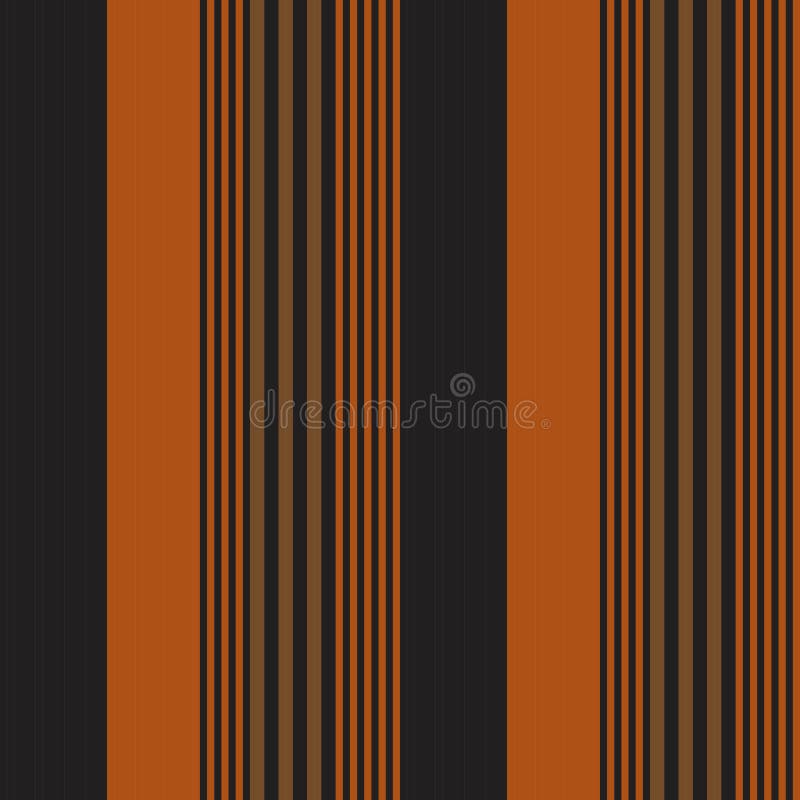 Orange Stripe Seamless Pattern Background in Vertical Style Stock ...