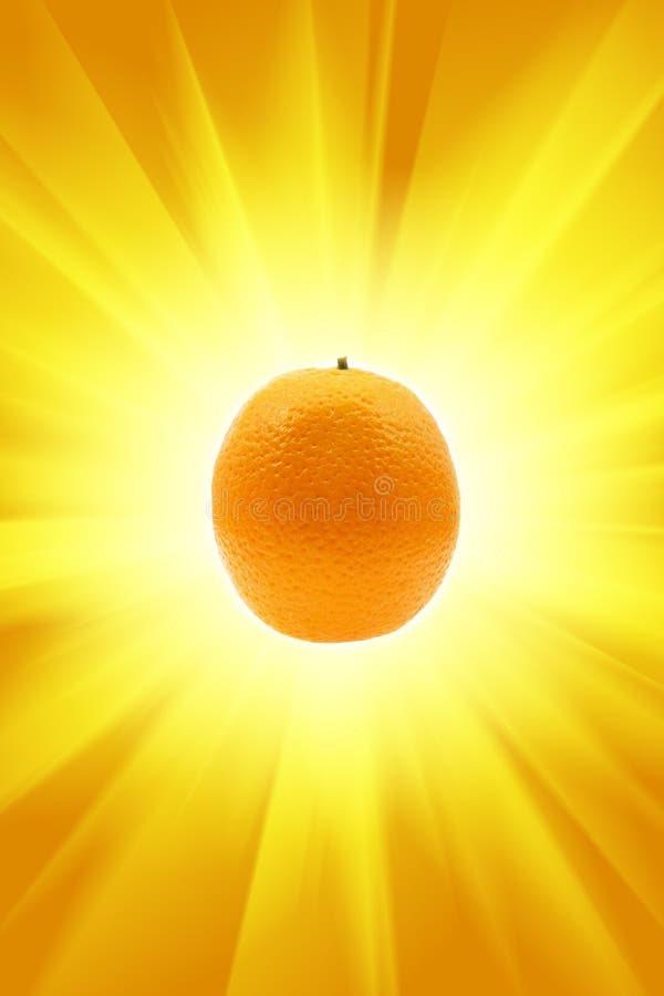 Orange and sun stock image. Image of flesh, macro, slice - 5364535
