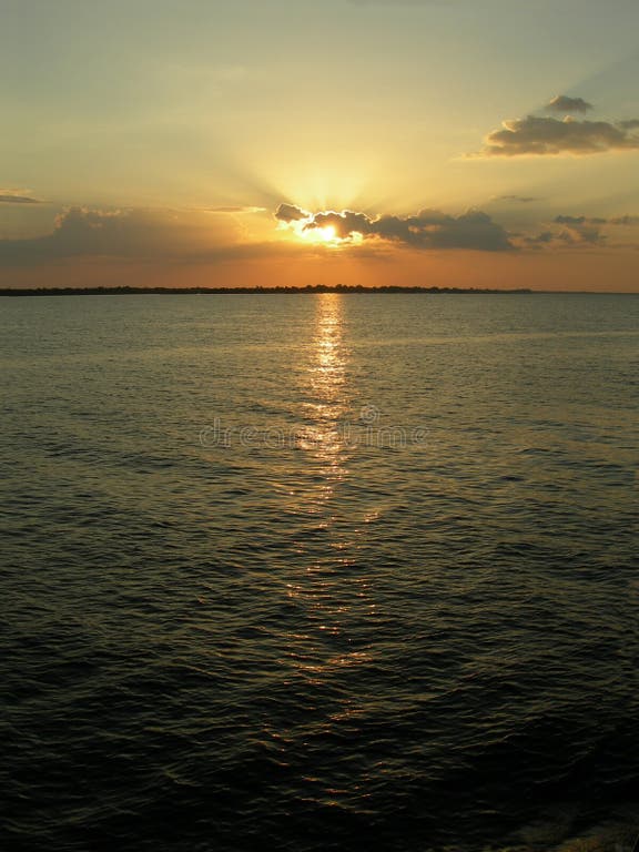 Orange Sun on the Amazon River Stock Photo - Image of sail, trip: 1100968