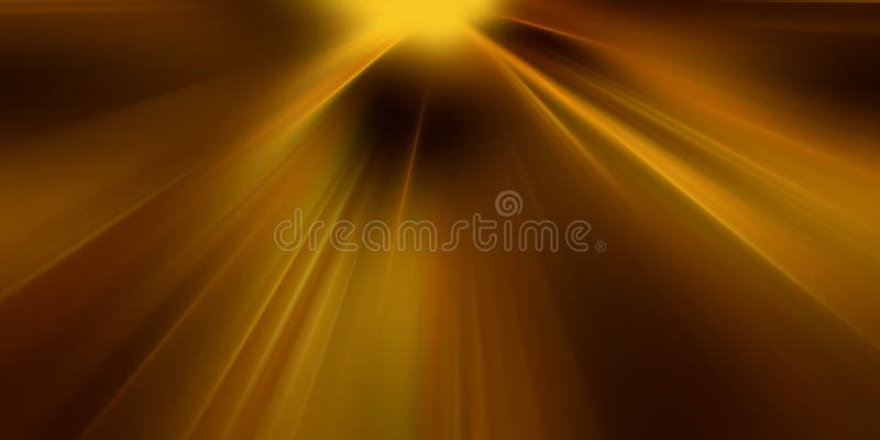 Orange Sunbeam Burst of Light Stock Illustration - Illustration of ...