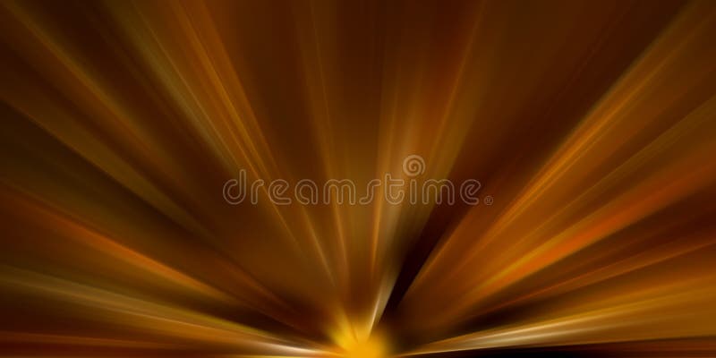 Orange Sunbeam Burst of Light Stock Illustration - Illustration of ...