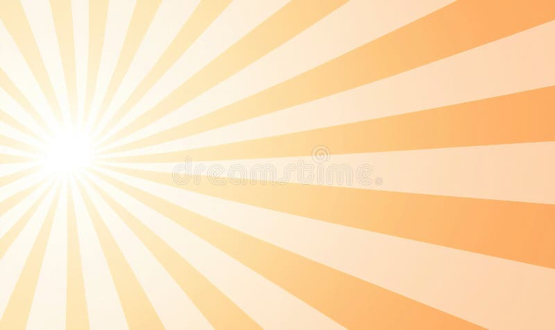 Orange Sunburst Background for Summery Designs and Bright Visuals Stock ...