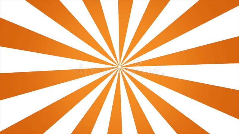 Orange Sunburst Animated Background Ray Abstract Stock Footage - Video ...
