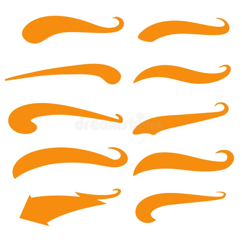 Orange Underline Stock Illustrations – 516 Orange Underline Stock ...