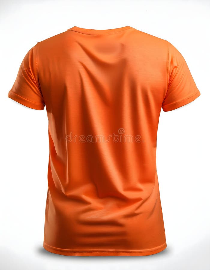 T Shirt Back Preview Style Clothing Design Presentation Stock Photos ...