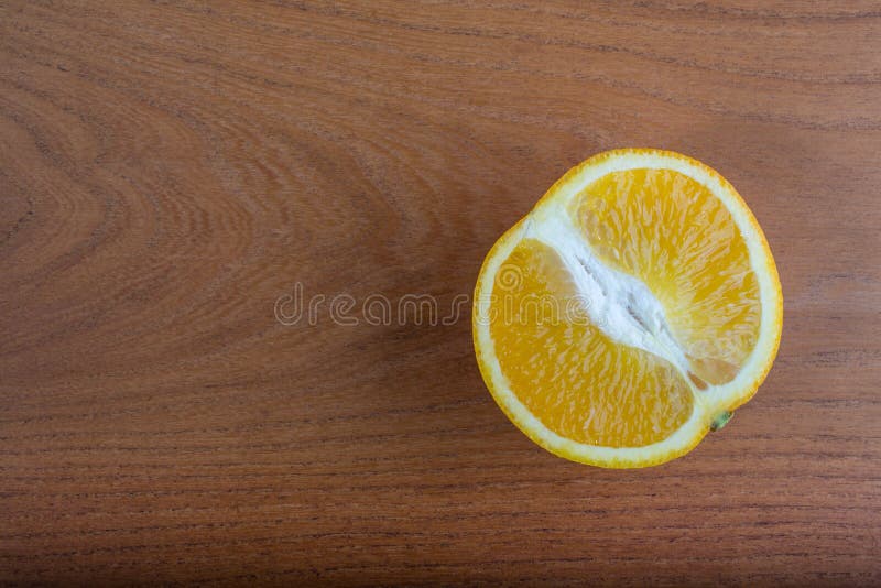 Orange on a table stock photo. Image of fruit, table - 74289694