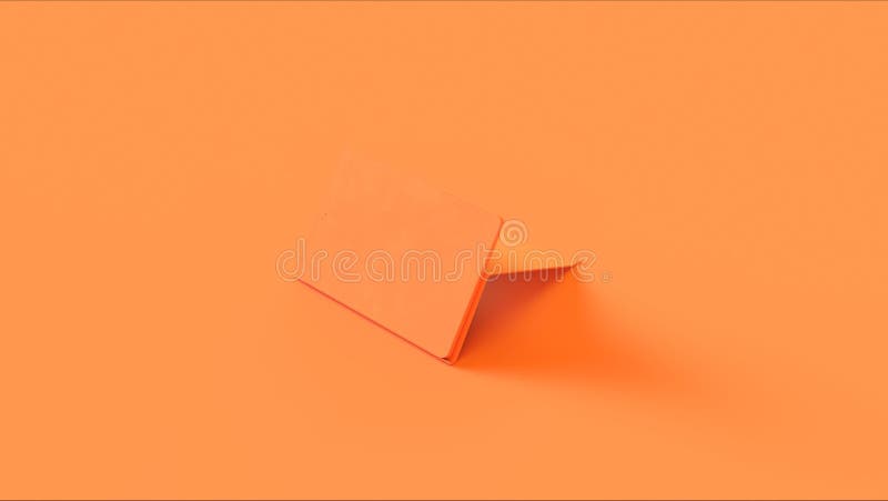 Orange Tablet on a Stand stock illustration. Illustration of concept ...