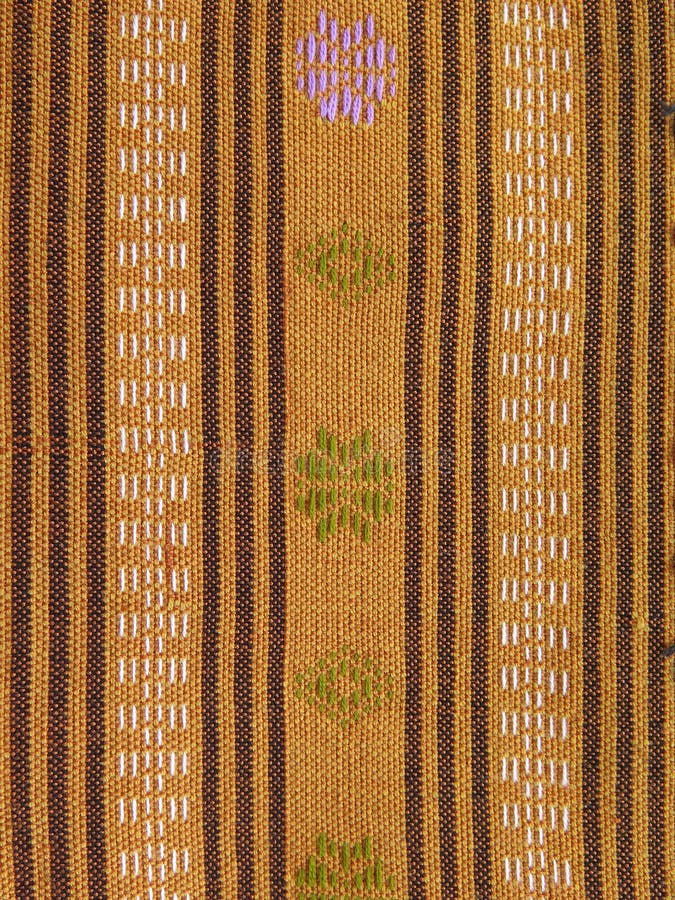 Orange Textile Texture Strip Pattern Stock Image - Image of cotton ...