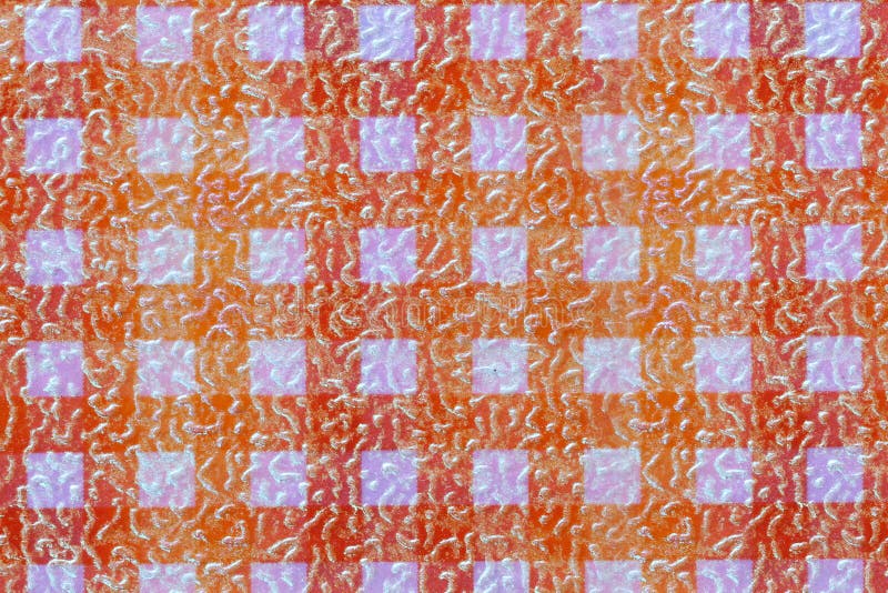 Orange Texture Abstract Plaid Background. Stock Image - Image of ...