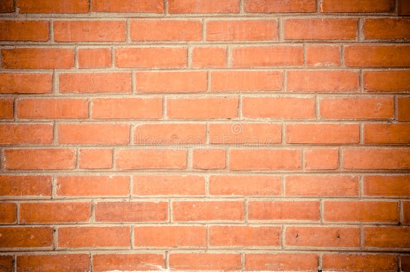 Orange block wall. stock image. Image of wallpaper, texture - 31287439
