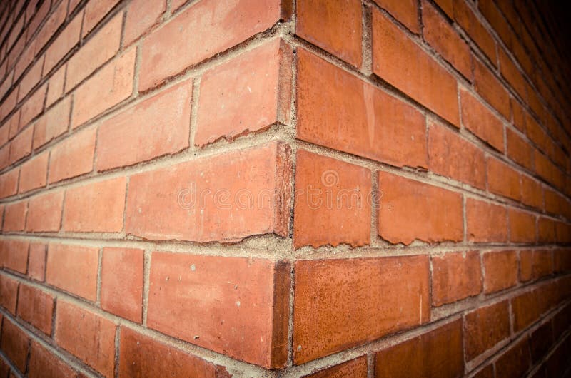 Orange block wall. stock image. Image of wallpaper, texture - 31287439