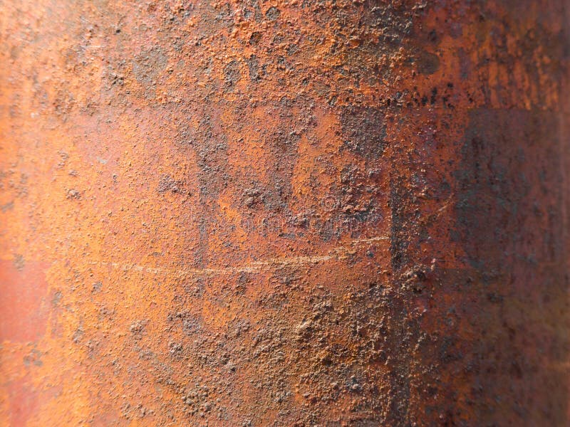 Orange Texture of Old and Rusty Metal, Concept Rusty Texture Stock ...