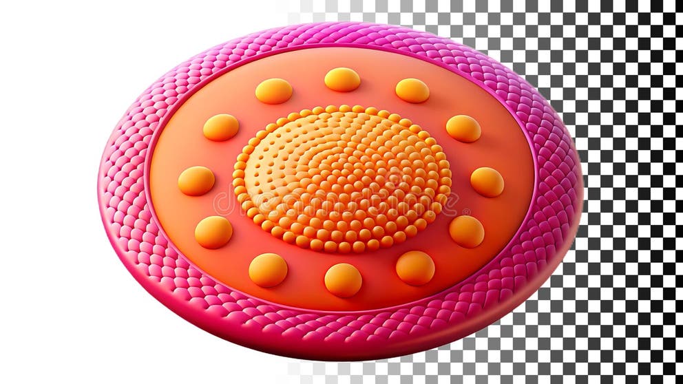 Orange Textured Disc, Simple Shape, Material Surface Design Png ...