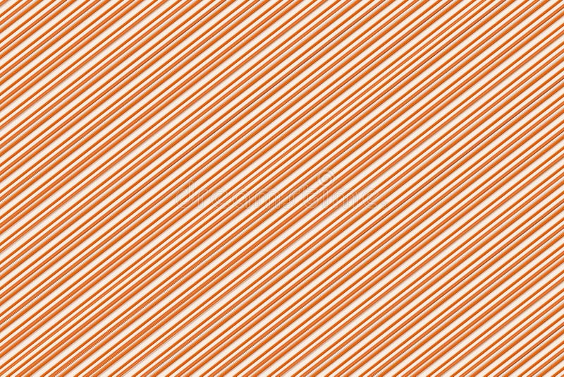 Orange Thin Lines Diagonal Ribbed Abstract Pattern on White Background ...