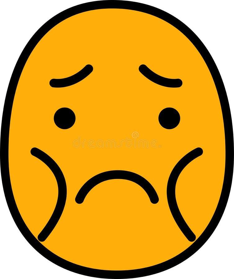 Thin man emoticon icon set stock vector. Illustration of ...