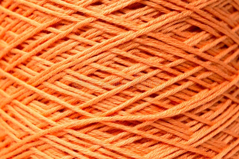 Orange Thread (3) stock image. Image of string, industry - 43675105