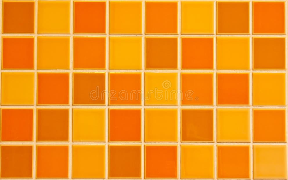 Orange tile texture stock image. Image of ceramic, modern - 19885149