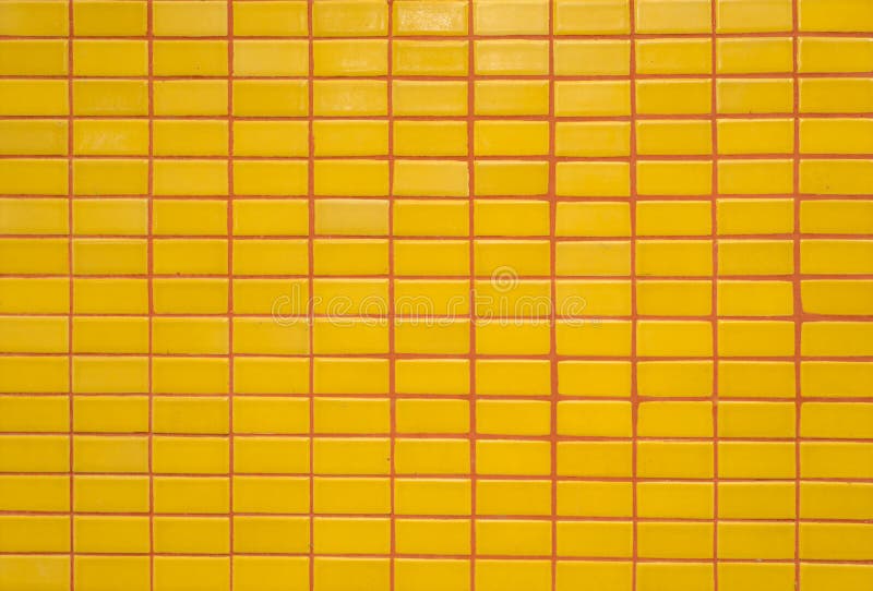 Orange tile wall stock photo. Image of regular, close - 58022666